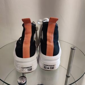 Converse | Shoes | Converse Platform Black White And Pink | Poshmark